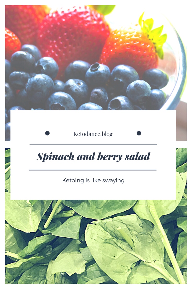 Spinach Berry Salad – Ketodance